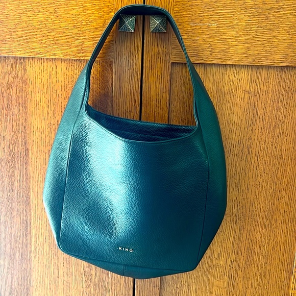 Kiko | Bags | Kiko Black Pebbled Leather Hobo Bag | Poshmark
